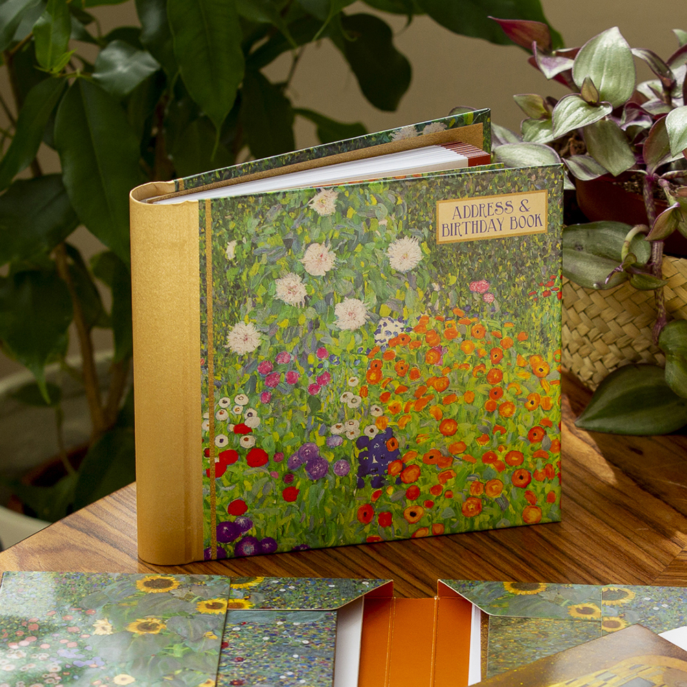 Address & Birthday Book - Klimt | Wholesale Stationery