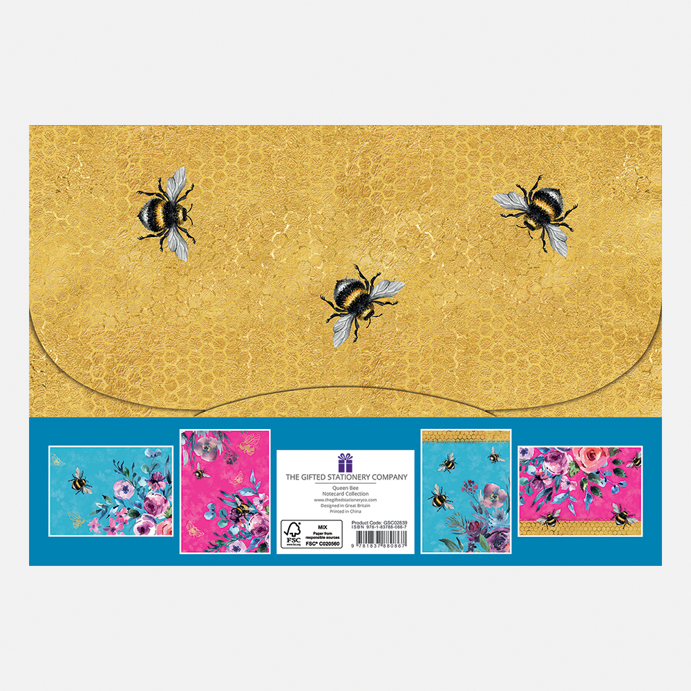 Notecard Collection - Queen Bee | Wholesale Stationery