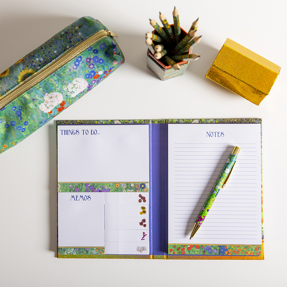 Sticky Notes Folder - Klimt | Wholesale Stationery