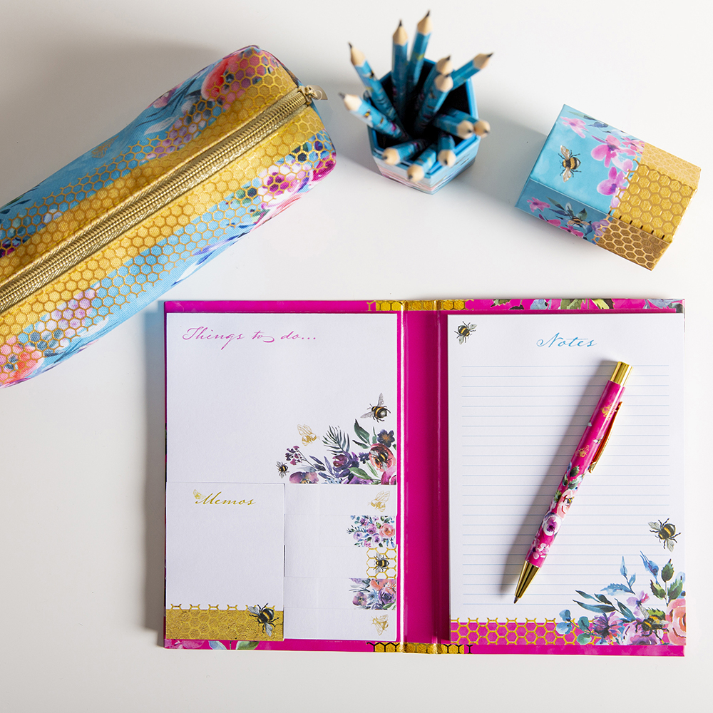 Sticky Notes Folder - Queen Bee | Wholesale Stationery