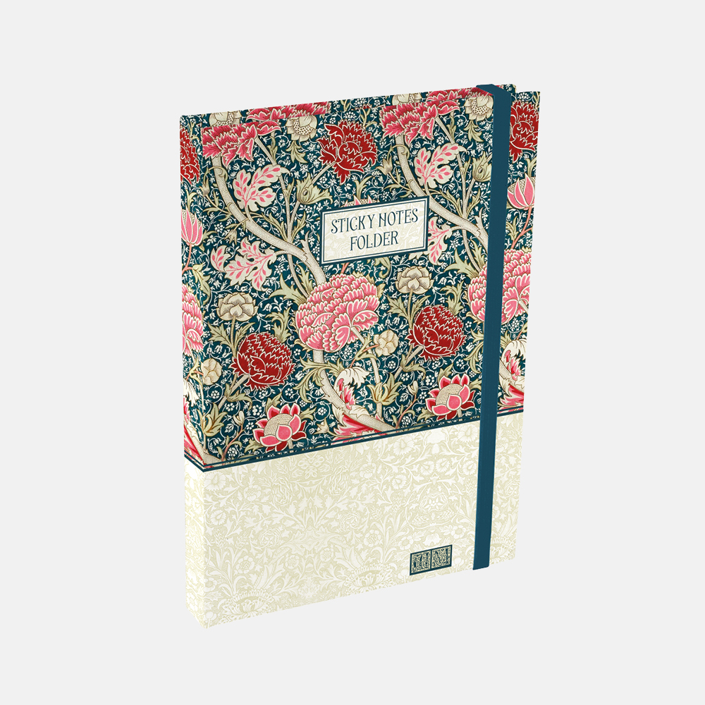 Sticky Notes Folder - William Morris - Cray | Wholesale Stationery