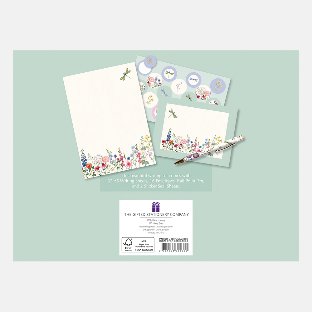 Writing Set - Wild Harmony | Wholesale Stationery