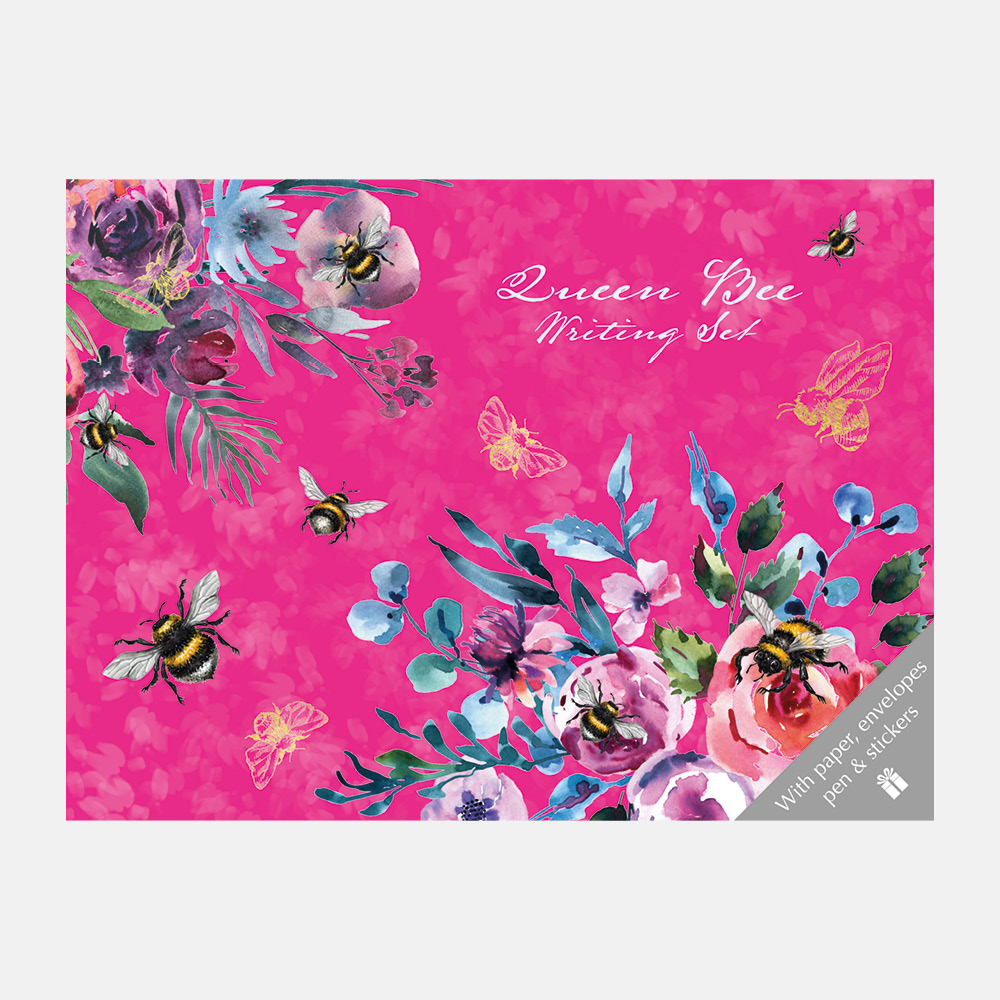 Writing Set - Queen Bee - The Gifted Stationery Company