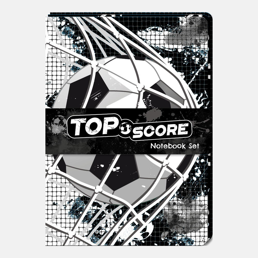 A6 Set of 3 Notebooks - Top Score | Wholesale Stationery
