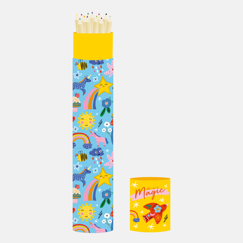 Pencil Pot Pre-filled Counter Display (24) - Magical Forest | Wholesale ...