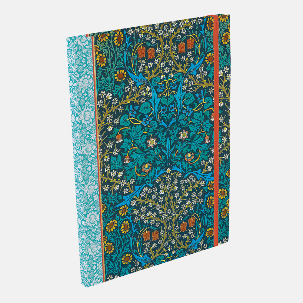 A4 Notebook - William Morris - Blackthorn | Wholesale Stationery