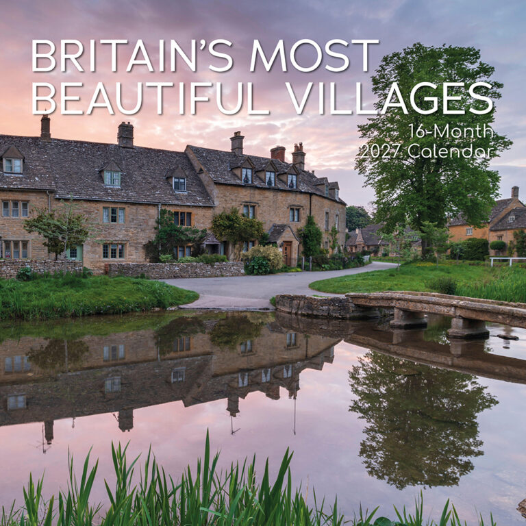 2027 Square Wall Calendar - Britain's Most Beautiful Villages ...