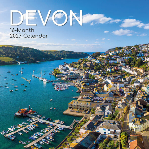2027 Square Wall Calendar - Devon | Wholesale Stationery