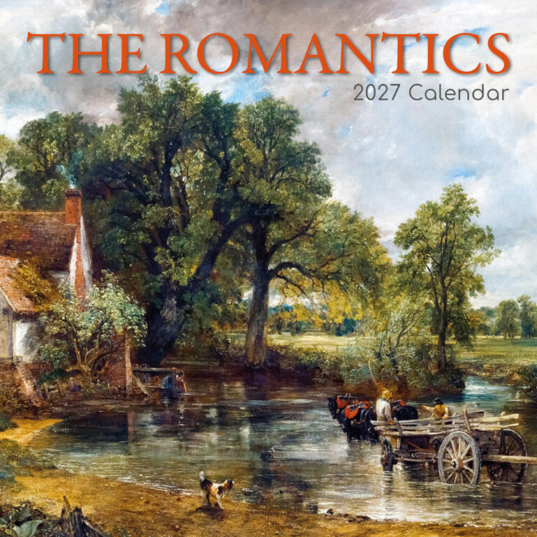2027 Square Wall Calendar - The Romantics | Wholesale Stationery