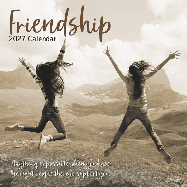 2027 Square Wall Calendar - Friendship | Wholesale Stationery