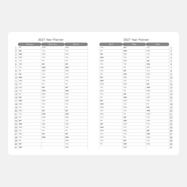 2027 A5 Diary - Week to view - Bird | Wholesale Stationery